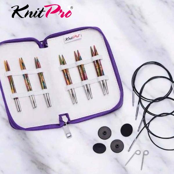 ■セット内容…交換針6サイズ（3.5、4.0、4.5、5.0、5.5、6.0mm）シャフト長約10.5cm先レース（尖った針先）タイプ回転式コード(40cm2本・50cm2本)エンドキャップ8個ケーブルキー4個ケース■材質…針/バーチウッド...