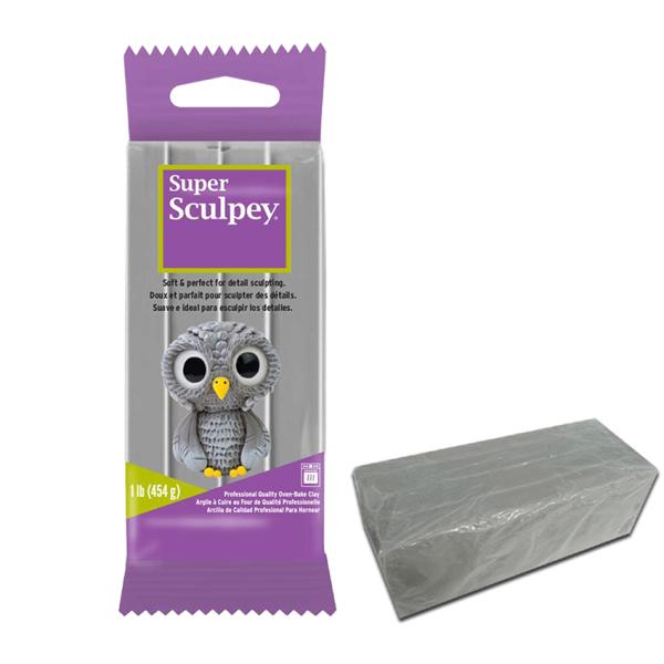 【 サイズ（約） 】 5.5×13.5×厚み5cm（パッケージサイズ）【 内容量（約） 】 454g【 色 】 グレイ【 焼成 】 130度で15分/6mm厚【 発売元 】 アシーナ P3908-1692繊細な造形が容易にでき、フィギュア作...