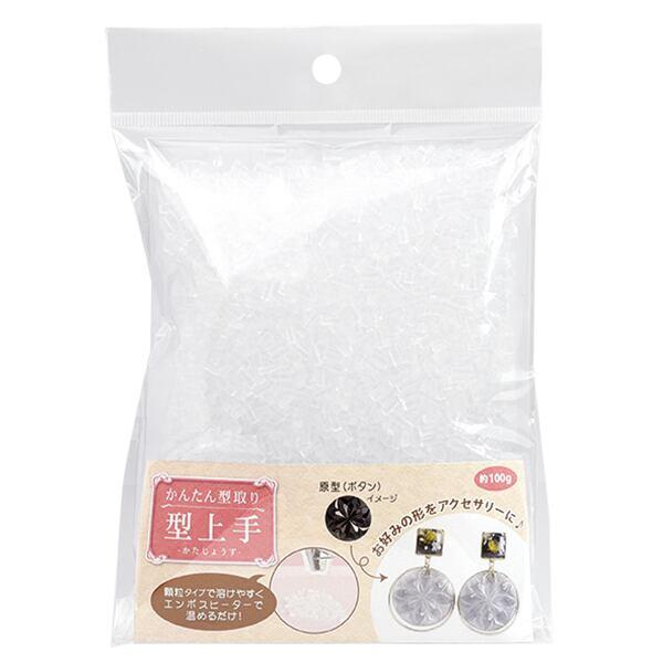■サイズ（約）…W12.0×H17.0×D2.0cm（パッケージサイズ）■内容量…100g■素材…熱可塑性エラストマー■生産国…日本「型上手」は顆粒タイプでお湯やエンボスヒーターで温めると柔らかくなります。柔らかくなると自由自在に形を変えら...