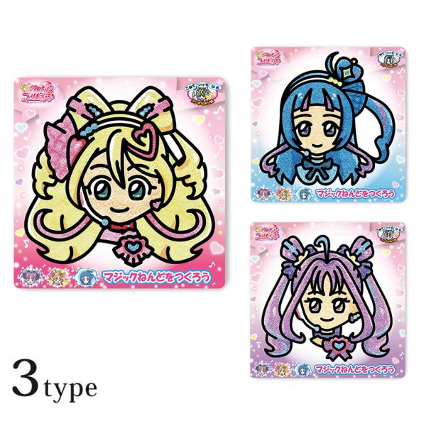 ■サイズ（約）…ボード：19×19cm（商品サイズ）　25×21×2cm（パッケージサイズ）■素材…ねんど：ポリビニルアルコール、PS樹脂、ボード：紙■ブランド…-■シリーズ…プリキュア■生産国…中国■対象年齢…6歳以上※単品で3セットまで...