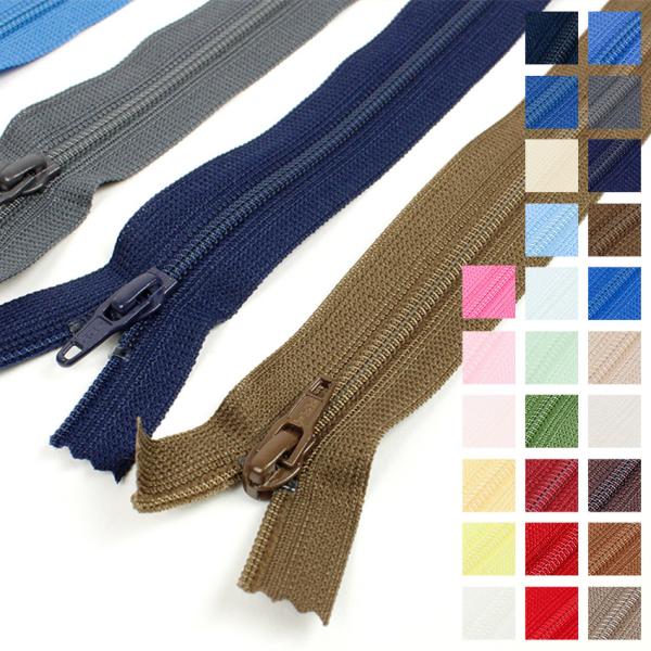 ■サイズ（約）…ファスナー巾：約25mm、長さ：約35cm（商品サイズ）■生産国…日本製フラットニットは柔らかさと薄さを追求した、ニットテープにファスナーのかみ合う部分を編込んだファスナーです。薄い生地やストレッチ素材に対してドレープ性に優...