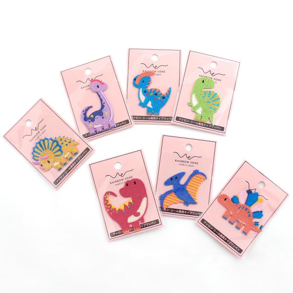 ■サイズ(約)…W54mm×H74mm(パッケージサイズ)■内容量…1枚■素材…ポリエステル・レーヨン・アクリル系・ポリウレタン・他■生産国…日本ワッペンブランド「レインボーサンズ(RAINBOW SONS)」ポップなカラーがかわいいワッペ...