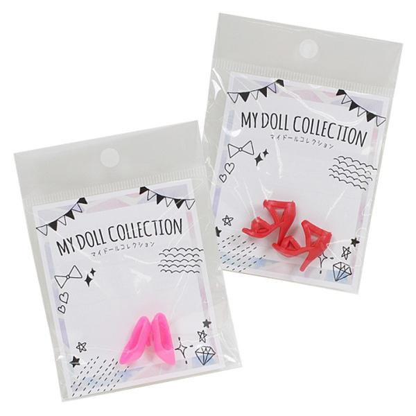 マイドールコレクション ドール 人形ボディー 14cmにぴったりのミニチュアドールシューズです。【 サイズ（約） 】 11×8×1cm（パッケージサイズ）ピンク：長さ2×高さ1.5cm、レッド：長さ2×高さ2cm（パーツサイズ）【 入数 】...