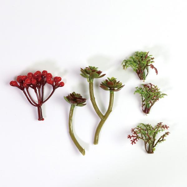 ■サイズ（約）…縦17.5×横11×厚み2cm（パッケージサイズ）■素材…プラスチック他■メーカー名…エルベールイミテーションの多肉植物です。フェイクフラワーですので、ミニチュア細工、模型細工、固まるハーバリウム、ハーバリウムなどに使えます...