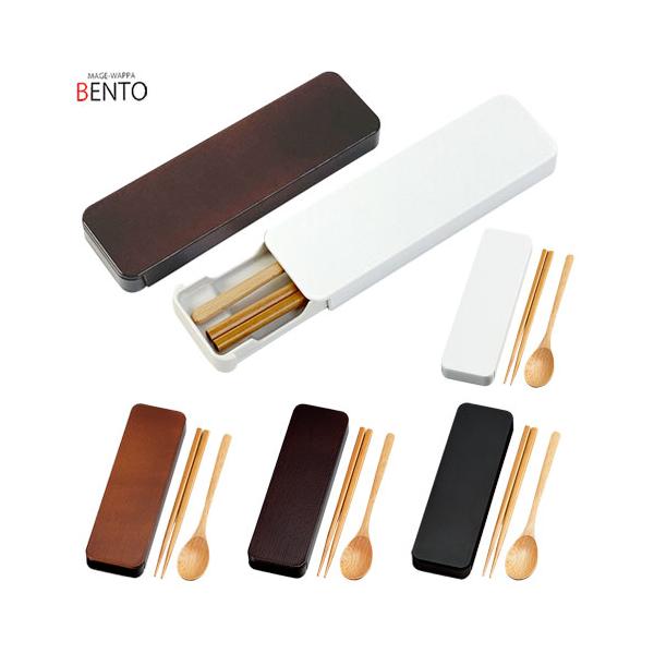 ■サイズ…18.9×5.7×2cm箸・スプーン：約18cm■原産国…蓋・本体・箸：日本スプーン：中国■材質…蓋・本体：ABS樹脂箸・スプーン：天然木■電子レンジ・食洗機使用不可