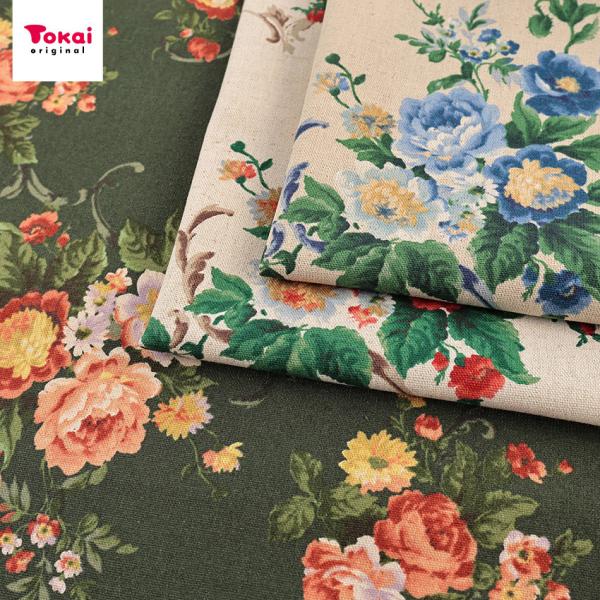 ■布幅（約）…108cm■素材…綿85％、麻15％■数量設定…50cm単位の切売り　（ご購入例： 数量 2 = 1m）■ブランド…トーカイグループオリジナル●生地の厚さ … 普通地●透け感 … ほぼなし●生地の特徴 … 丈夫な綿麻キャンバス...