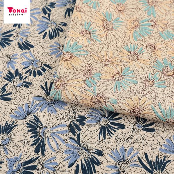 ■布幅（約）…110cm■素材…綿85％、麻15％■数量設定…50cm単位の切売り　（ご購入例： 数量 2 = 1m）■ブランド…トーカイグループオリジナル●生地の厚さ … 普通地●透け感 … 若干あり●生地の特徴 … 複数種の柔軟剤を使用...