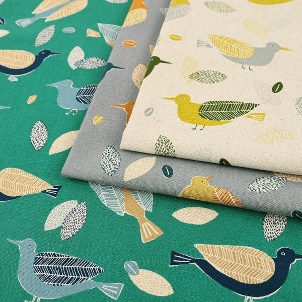 ■布幅（約）…108cm■素材…綿80％、麻20％■数量設定…50cm単位の切売り　（ご購入例： 数量 2 = 1m）●生地の厚さ … 普通地●透け感 … ほぼなし●生地の特徴 … 丈夫な綿麻キャンバス素材。麻混のため、素朴でナチュラルな素...