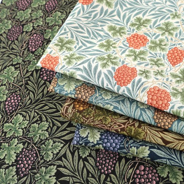 ■布幅（約）…108cm■素材…綿100%■数量設定…50cm単位の切売り　（ご購入例： 数量 2 = 1m）●生地の厚さ … やや薄地●透け感 … 若干あり●生地の特徴 … 薄手で、ギャザーも寄せやすい厚み。スタンダードな平織の生地です。...