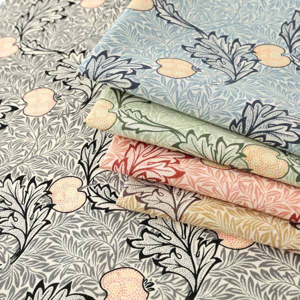 ■布幅（約）…108cm■素材…綿100%■数量設定…50cm単位の切売り　（ご購入例： 数量 2 = 1m）●生地の厚さ … やや薄地●透け感 … 若干あり●生地の特徴 … 薄手で、ギャザーも寄せやすい厚み。スタンダードな平織の生地です。...