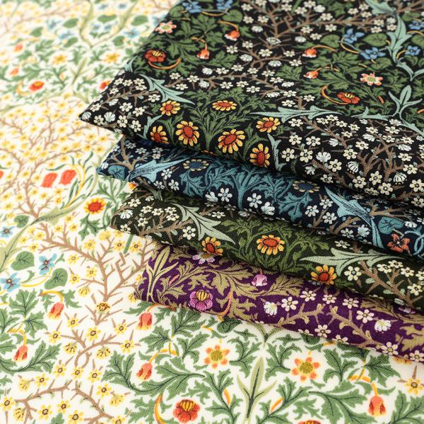 ■布幅（約）…108cm■素材…綿100%■数量設定…50cm単位の切売り　（ご購入例： 数量 2 = 1m）●生地の厚さ … やや薄地●透け感 … 若干あり●生地の特徴 … 薄手で、ギャザーも寄せやすい厚み。スタンダードな平織の生地です。...