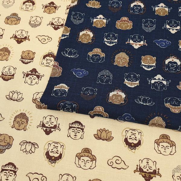 ■布幅（約）…108cm■素材…綿100％■数量設定…50cm単位の切売り　（ご購入例： 数量 2 = 1m）●生地の厚さ … 普通地●透け感 … 若干あり●生地の特徴 … 太い縦糸、横糸が織り込まれることにより、でこぼこと立体的な織模様が...