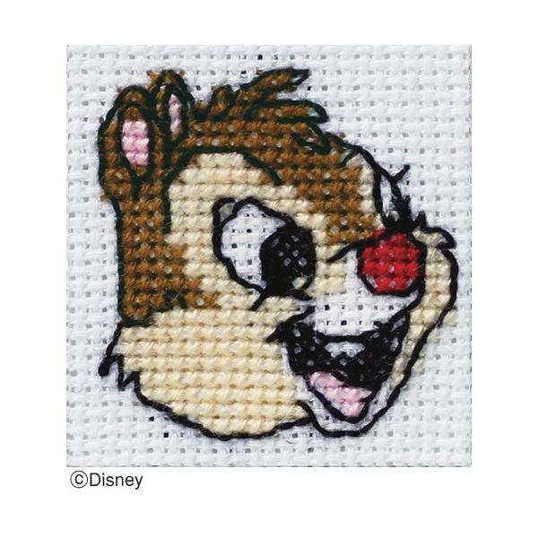 オリムパス　刺しゅうキットキー・リング　＜Disneyシリーズ＞デール【　メーカー　】　オリムパス【　サイズ（約）　】　キーリング本体全長９ｃｍ、アクリルケース外径４．２×３．９ｃｍ幅０．６ｃｍ内径３．５×３．３ｃｍ、金具直径２．５ｃｍ【　...