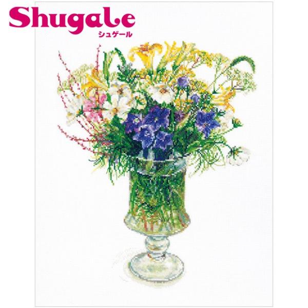 上級向き水彩画家 橋本不二子さんの作品を再現した刺繍キットです。ゆうすげと題された山野草のデザインは、今までにない色使い、中心のパープルが全体の印象を変えています。ゆうすげは黄色いゆりのような花。コレクションに是非いれたい１柄です。専用額N...