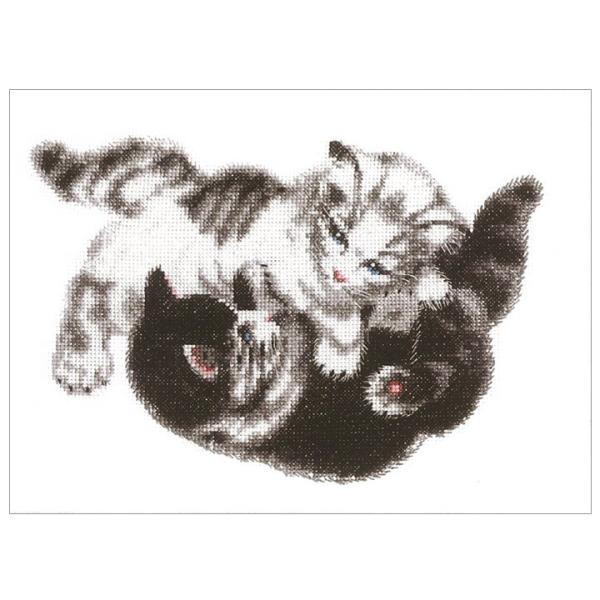 【 サイズ（約） 】27.5×21cm（完成サイズ）※余白を含むサイズ29.5×21cm（パッケージサイズ）フック部分含まず【 セット内容 】刺しゅう布、刺しゅう糸（色分け済み／Bestex）、針、カラー図案、説明書【 布色 】 ホワイト【...