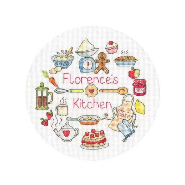 ■サイズ（約）…17×23.5×2cm（パッケージサイズ）直径17.5cm（完成サイズ）■刺繍布の色…ホワイト■布の種類…Zweigart AIDA 100％ cotton■刺しゅう糸・刺し本数…クロスステッチ2本取り■セット内容…刺しゅう...