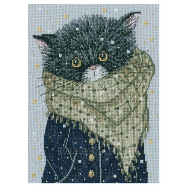 ■サイズ（約）…22.5×28.5cm（パッケージサイズ）15.5×22cm（完成サイズ）■刺繍布の色…グレー■布の種類…Zweigart AIDA 100％ cotton■刺しゅう布のカウント数、打込目数…14カウント■刺しゅう糸・刺し本...