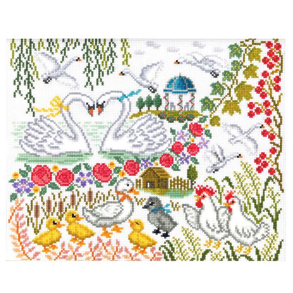 人気刺しゅう作家Nitkaさんとデザインの刺しゅうキットシリーズ第3弾。幼い頃、誰もが一度は夢見た童話の世界をクロス・ステッチで表現しました。14カウントのアイーダを使用した刺しごたえのあるキットです。クロス・ステッチに没頭するとともに物語...