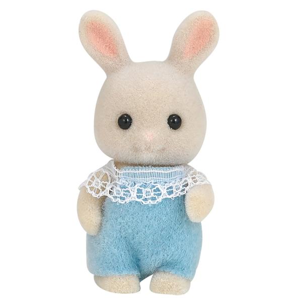 ■パッケージサイズ(約):…幅48×奥行42×高さ(ヘッダー込)120mm■素材…人形　頭:PVC 手足:TPE　胴、目:PS　植毛・洋服:ナイロン、ポリエステル■セット内容…みるくウサギの赤ちゃん■メーカー…エポック社■メーカー品番…ウ-...