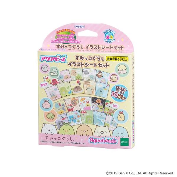 ■パッケージサイズ(約)…幅140×奥行20×高さ(ヘッダー込)180mm■素材…紙■セット内容…イラストシート(両面印刷)×10枚■メーカー…エポック社■対象年齢…6歳以上■原産国…中国お水でくっつくアクアビーズを使って、いろんな作品をつ...
