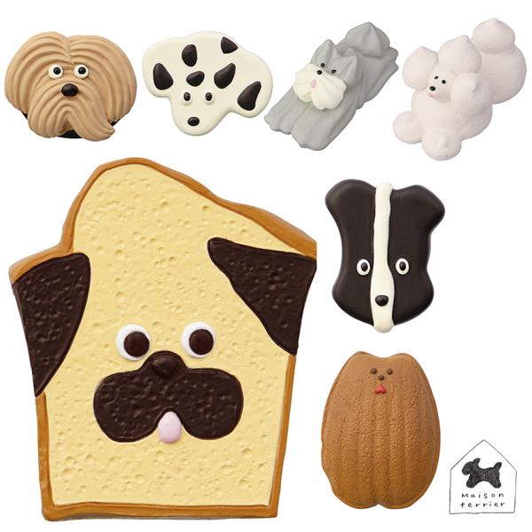 焼き菓子やチョコレートなどスイーツがマグネットに■サイズ…パウンドケーキ：約4.3×1.4×H5cm、マドレーヌ：約3.3×1.4×H4.4cmメレンゲ　ＷＨ：約3.4×3.3×H5.6cm、メレンゲ　ＧＹ：約2.5×2×H5.4cmチョコ...