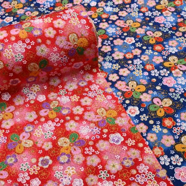 京ちりめん金彩レーヨン100％ちりめん生地です。布巾…約70ｃｍ　　素材…レーヨン100％☆価格は、５０ｃｍ単位の価格を表示しております。　１単位５０ｃｍです。例）50ｃｍ購入の場合は、「１個」にてご購入ください。　　1ｍ購入の場合は、「２...