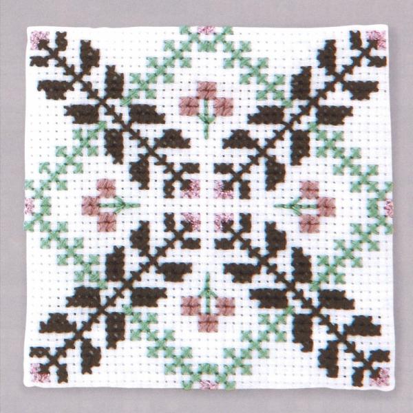 ゆとりと共に楽しむクロスステッチコースターMy styleナチュラルガーデン*初級者向*[出来上がりサイズ]約縦10ｃｍ×横10ｃｍ[キット内容]●No.5500布〈ジャバクロス細目〉(綿100％)●25番ししゅう糸(綿100％)●手芸用ラ...