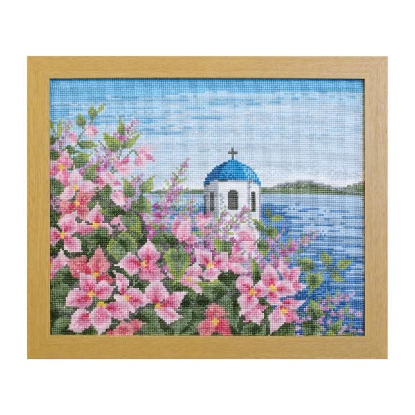 オノエ・メグミ刺しゅうキットシリーズヨーロッパの風景-四季を巡る旅-*上級者向*※額は別売Ｗ-41N(ライトブラウン)使用。Ｗ-42N(ブラウン)、Ｗ-46N(ホワイト)も使用できます。製作時間の目安：30時間以上●出来上がりサイズ額外径：...