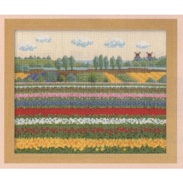 クロスステッチを使用した刺繍、クロスステッチキットです。●中級〜上級者向きです。●キット内容　・ししゅう糸（綿１００％）　・ししゅう布（綿１００％）　・ししゅう針　・図案付説明書●額は、キットに含まれていません。（額は、Ｗ-41使用、別売、...