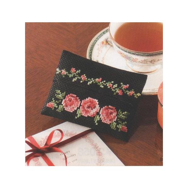 クロスステッチを使用した刺繍、クロスステッチキットです。●初級〜中級者向きです。●キット内容　・ししゅう糸（綿１００％）　・ししゅう布（綿１００％）　・ししゅう針　・図案付説明書●オリムパスNo.8300布（インディアンクロス）使用●約縦9...