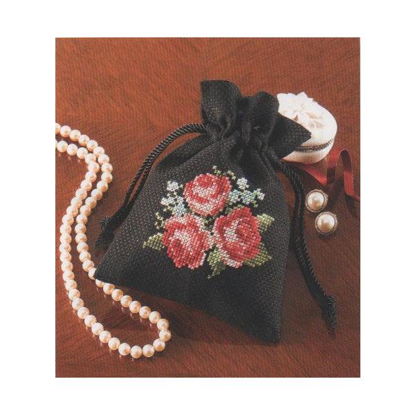 クロスステッチを使用した刺繍、クロスステッチキットです。●初級〜中級者向きです。●キット内容　・ししゅう糸（綿１００％）　・ししゅう布（綿１００％）　・ししゅう針　・図案付説明書　・ひも付●オリムパスNo.8300布（インディアンクロス）使...