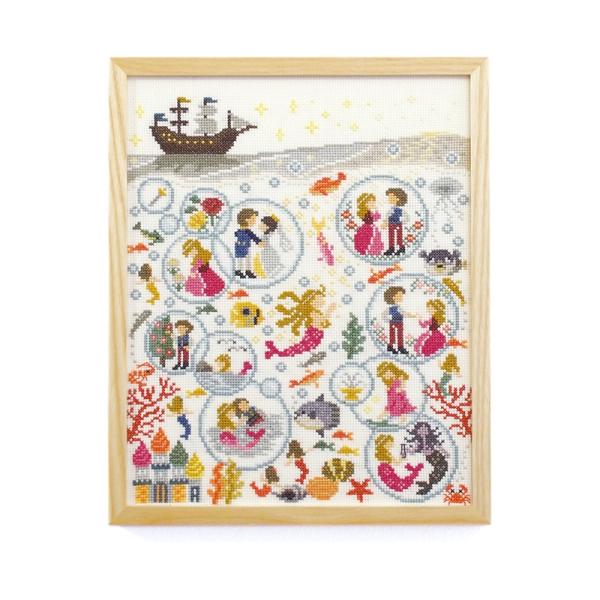 Nostalgic StoryデザインNitka*上級者向*※額は別売Ｗ-58N(ナチュラル)使用。Ｗ-35N(ホワイト)、Ｗ-59N(ダークブラウン)も使用できます。製作時間の目安：30時間以上●出来上がりサイズ額外径：約32ｃｍ×25....