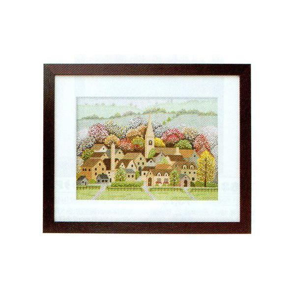 クロスステッチを使用した刺繍、クロスステッチキットです。●上級者向きです。●キット内容　・ししゅう糸（綿１００％）　・ししゅう布（綿１００％）　・ししゅう針　・図案付説明書●額は、キットに含まれていません。(額Ｗ-37N(ダークブラウン)使...