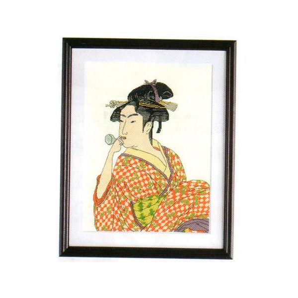 クロスステッチを使用した刺繍、クロスステッチキットです。●上級者向きです。●キット内容　・ししゅう糸（綿１００％）　・ししゅう布（綿１００％）　・ししゅう針　・図案付説明書●額はキットに含まれていません。(額Ｗ-31N使用〈マット紙付〉、別...