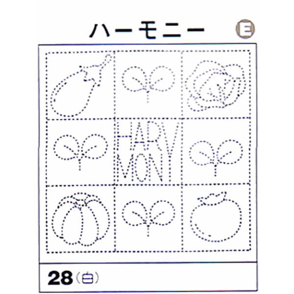 サイズ：約縦34cm×34cm刺しやすい晒木綿リハビリにも教材にも最適個別包装で清潔分かりやすい刺し順入り図案<br><br>[刺し子・こぎん][花ふきん][花ふきん][JAN: 4971451317282]