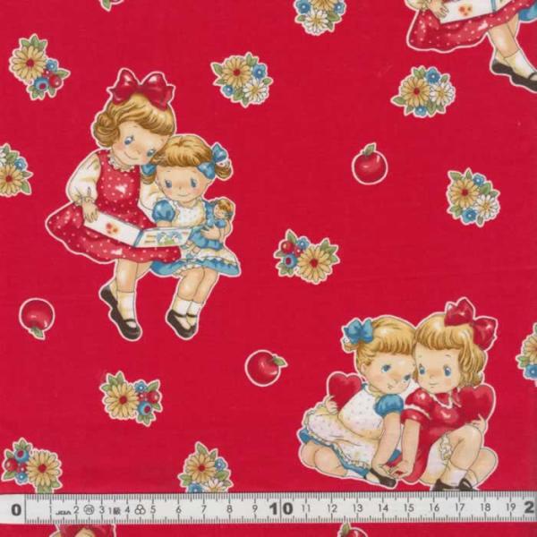 Dear Little World マーガレット＆ソフィー読書柄巾：約１１０cm綿１００％日本製ネコポスは単品で２ｍ（20）までです。ネコポスご利用の場合は、配送方法選択時に「ネコポス」をご指定下さい。他の商品との同梱はできません。※指定し...