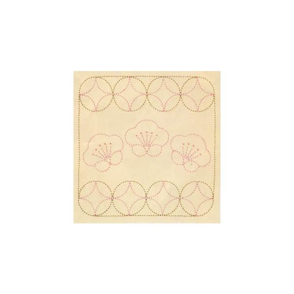 キット内容：晒木綿（綿100%）・刺し子糸２色・作り方説明書出来上がりサイズ：縦約33ｃｍｘ横33ｃｍ※図案プリント済み用意するもの：刺しゅう枠・はさみ・針など<br><br>[刺し子・こぎん][刺し子キット][刺し...