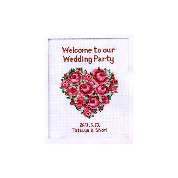 キット内容：25番ししゅう糸・シャイニーリフレクターラメししゅう糸・No.5500布 ジャバクロス細目(白)・フロッキーワッペンx2枚・クロス針・プリントネーム・アルファベット図案・カラー図案付説明書出来上がりサイズ額外径：32cmx25....