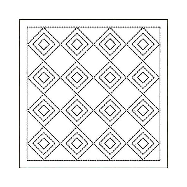 花ふきん白出来上がり寸法：約縦34cmx横34cmパック内容：晒木綿・説明書　　　　　　　　　　　　　　　　　　　　　　　　　　　　　　　　　備考：図案は布にプリント済み。仕立て済みではありません。刺しやすい晒木綿リハビリにも教材にも最適個...