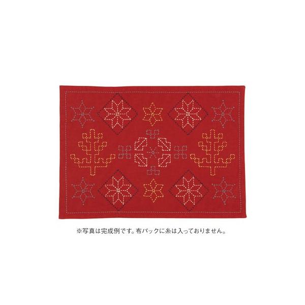 出来上がり寸法:約縦31cmx横45cmパック内容:晒木綿（綿100%）・作り方説明書備考：図案は布にプリント済み。仕立て済みではありません。糸・針は入っておりません。用意するもの：刺繍糸・刺し子針・刺しゅう枠・はさみ・など画像は参考作品で...