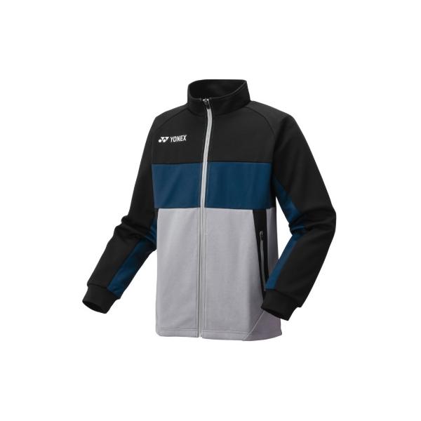 メーカー：ヨネックス YONEX品名：ユニウォームアップシャツ品番：50151仕様：UVカット、吸汗速乾、制電素材：ポリエステル100%原産地：中国検索用：アウター、ウェア、長袖、ジャージ、バドミントン、テニス、ソフトテニス