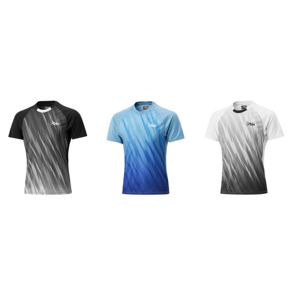 メーカー ブラックナイト　black night品　名 ゲームウェア品　番 T-3512U性　別 UNISEX：男女兼用素　材 ポリエステル100％カラー ブラック・ホワイト・スモーキーブルー生産国 日本吸汗速乾、UVケア日本バドミントン協...