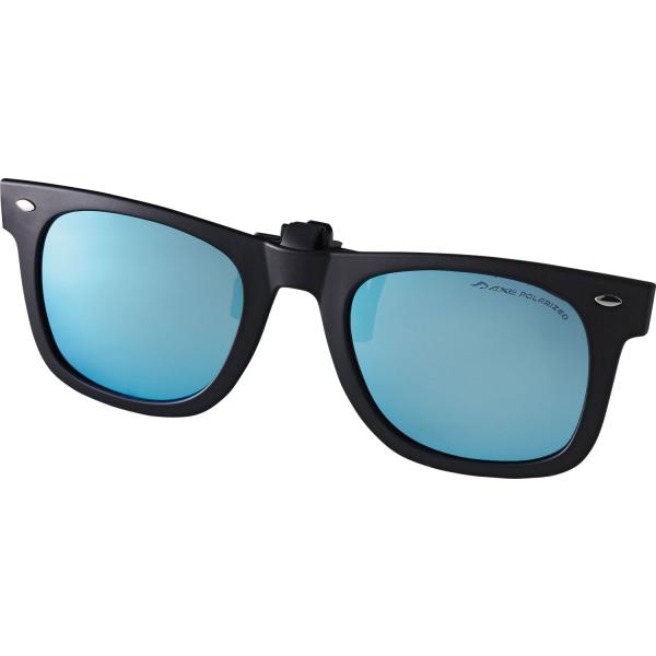 アックス AXE クリップオン AS-3PCS メンズ レディース サングラス 偏光レンズ 跳ね上げ 紫外線カット 熱中症対策 紫外線 UVカット 釣り ゴルフ ドライブ  AS3PCS BU　偏光レンズにオシャレなリムが付いた跳ね上げ式の...