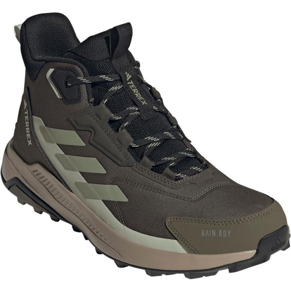 アディダス adidas テレックス ANYLANDER ミッド RAIN.RDY ハイキング シューズ 靴 トレイル ミッドカット クッション 雨 雪 ドライ 耐久性 グリップ力  JR6594　アウトドア　横道にそれたりしながら散策を楽...