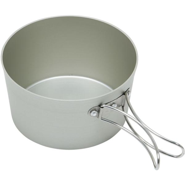 ベルモント belmont アルミシェラカップ深型850フォールドハンドル BM-529  BM529　アウトドア　調理にも適した肉厚で熱伝導の良いアルミ製です。直火調理からそのまま食器にしたいソロキャンパーにも最適です。