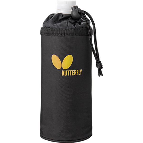 バタフライ Butterfly CLボトルホルダー ボトルカバー ペットボトルカバー カバー 飲料 ケース ペットボトルケース グッズ  76650 070　卓球　バタフライロゴをあしらった、シンプルデザインの500ml用ボトルホルダー。