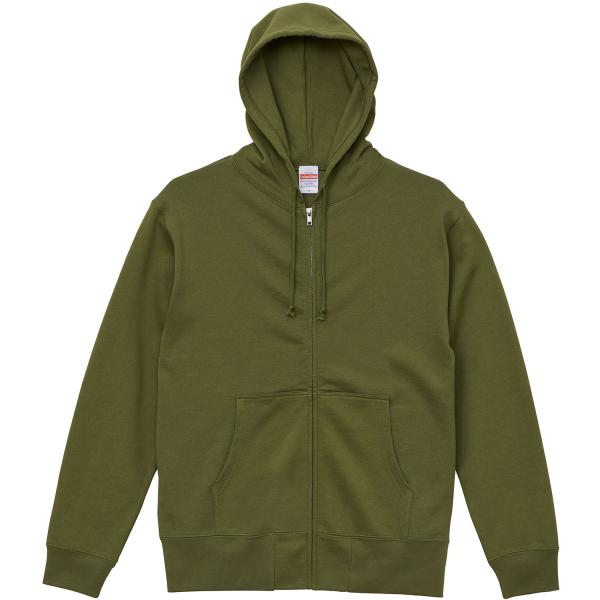 ユナイテッドアスレ UnitedAthle 10.0 オンス スウェット フルジップ パーカ XXL XO サイズ 521301X 5213-01 521301X 739　裏パイルの人気アイテム、フルジップパーカが新しくなりました。フード部...