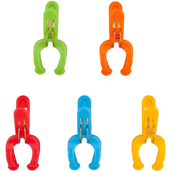 コグレ Kogure KCロッドピンチ5P 洗濯バサミ 竿ピンチ ダブルバネ しっかり固定 強風対策 耐久性 ランドリー 洗濯物 物干し竿 日用品 オフィス 病院 美容室 ヘアサロン  666202　アウトドア　ダブルバネでしっかり固定する...