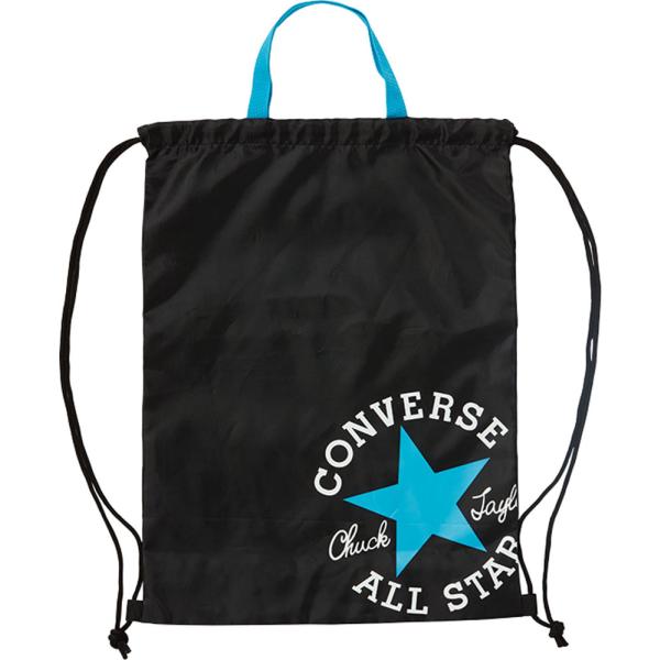 コンバース CONVERSE ナップサックM バッグ ケース ボールケース ボール入れ ジムバッグ ジムサック 収納 鞄 かばん 軽量 スポーツ 部活 遠足 学校 サークル 手さげ  C2255093 1922　CONVERSEのナップサッ...