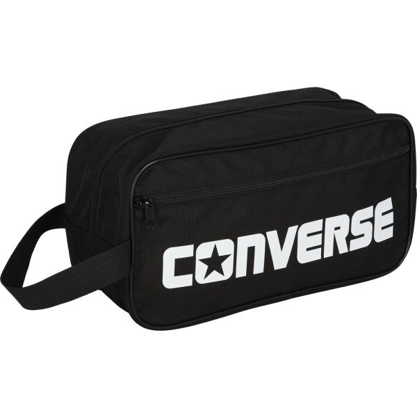 コンバース CONVERSE シューズケース M  バスケ バスケット ミニバス 靴入れ シューズ入れ ボール入れ 収納 バッシュ ケース ポーチ 小物入れ 部活 学校 ジム トレーニング  C2351097 1911　従来品に比べ小ぶりの...